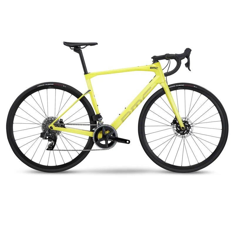 2022 BMC Roadmachine Four Carbon Road Bike in Yellow