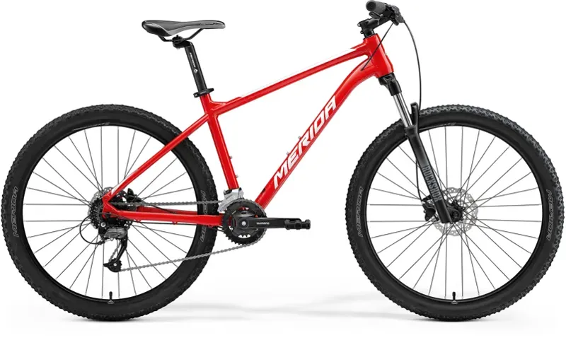 Merida Big Seven 60 Alloy Hardtail Mountain Bike in Red