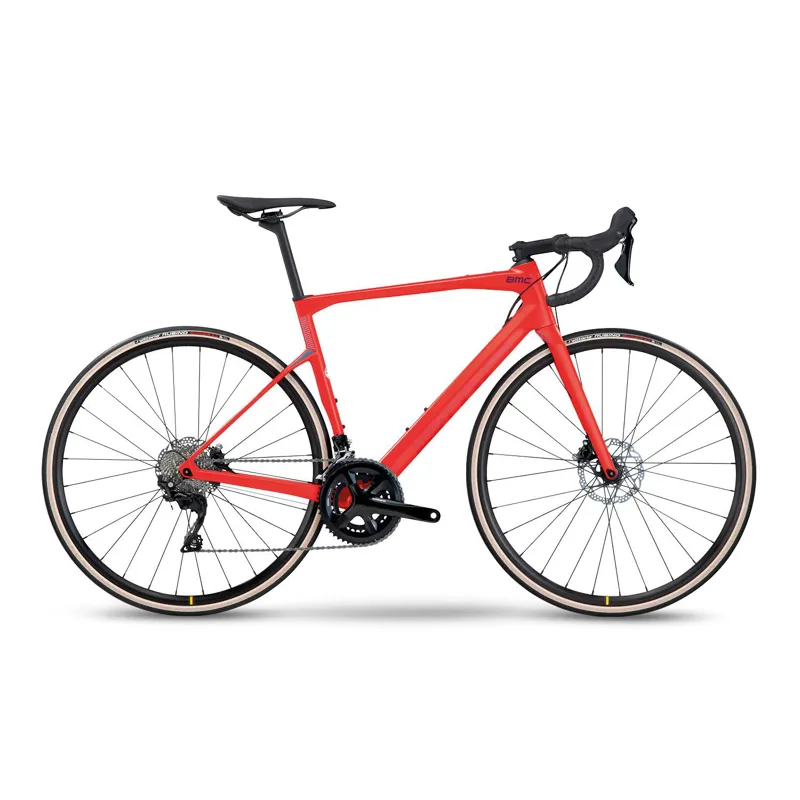 BMC Roadmachine SEVEN Carbon Road Bike in Red