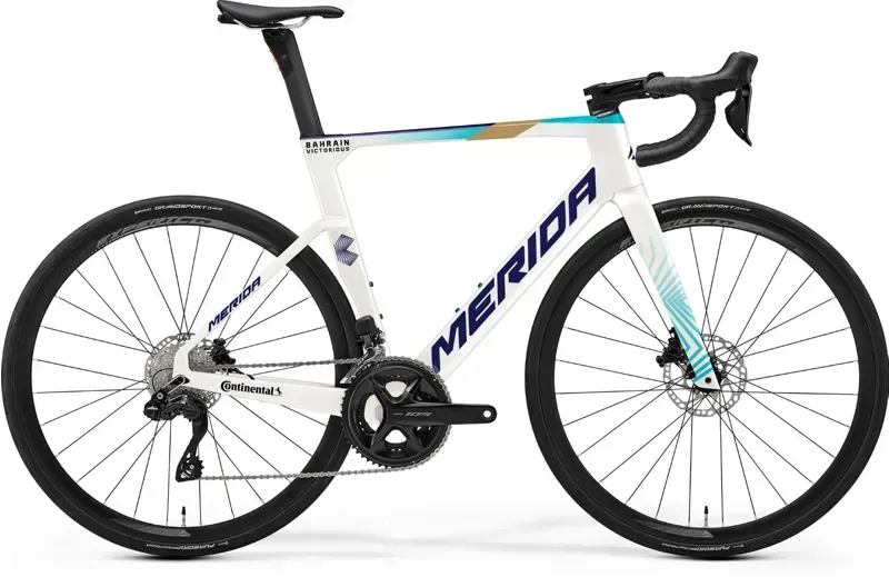 Merida Reacto 6000 Carbon Road Race Bike In Teal Team Colours