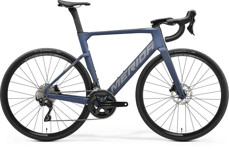 Merida Reacto 4000 Carbon Road Bike In Blue/Silver